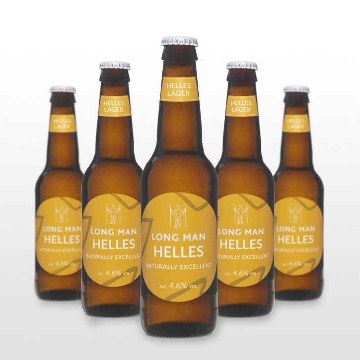 Helles Lager – 12 x 330ml - Long Man Brewery