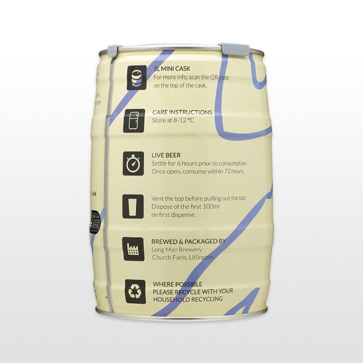 Long Blonde - 8 Pint Mini Cask - Long Man Brewery